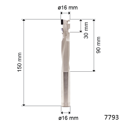 Freze Diamantate Extralungi pentru Lemn, PAL, MDF